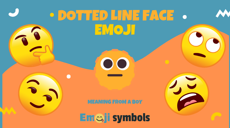 Dotted Line Face Emoji 🫥 Meaning From a Guy: What He’s Trying to Say ...